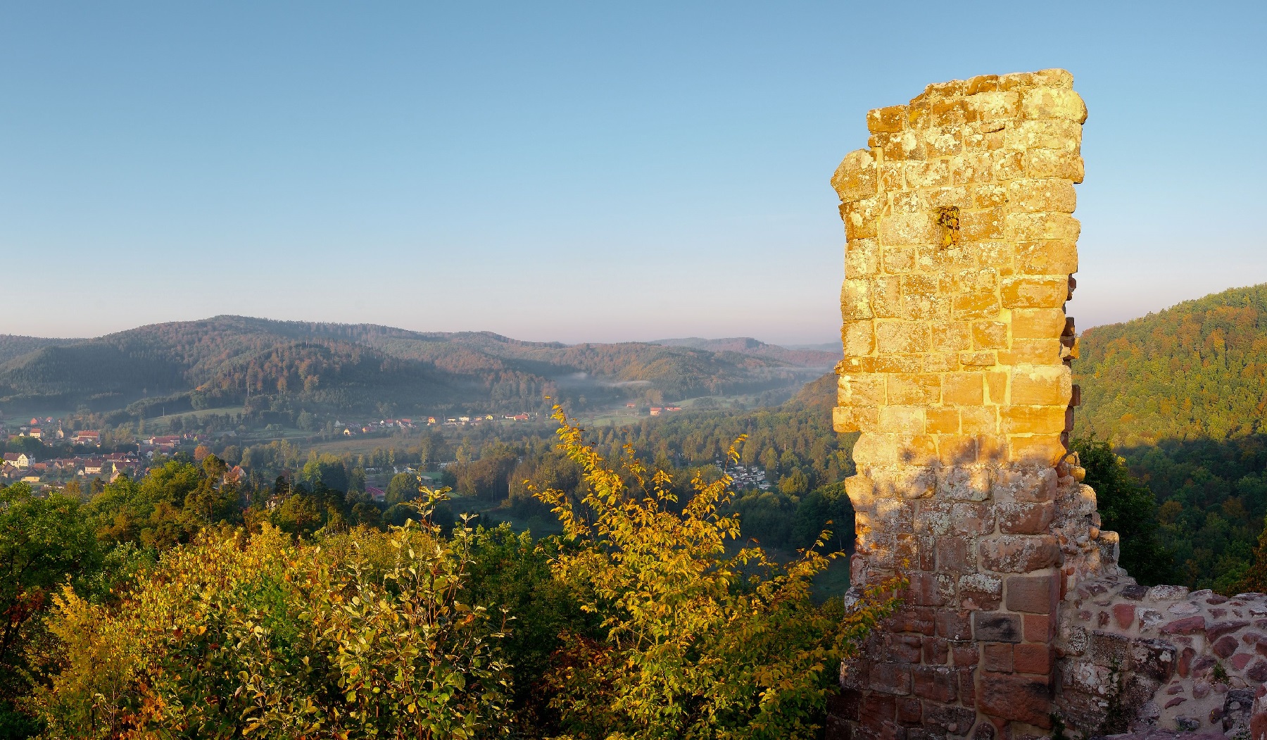Château du Ramstein à Baerenthal en Lorraine - BLE Lorraine