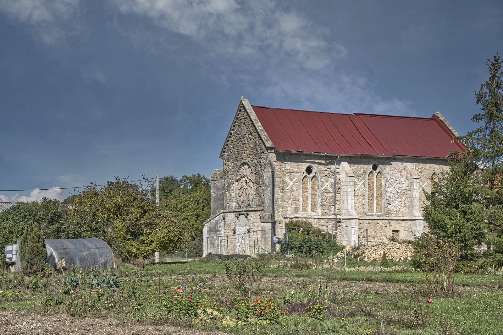 Restauration de la chapelle templière de Libdeau à Toul - BLE Lorraine