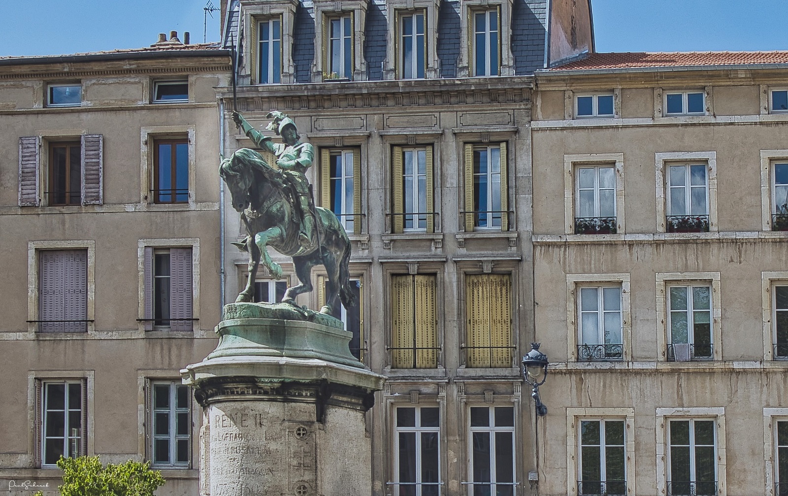 Statue de René II Place Saint-Epvre à Nancy - BLE Lorraine