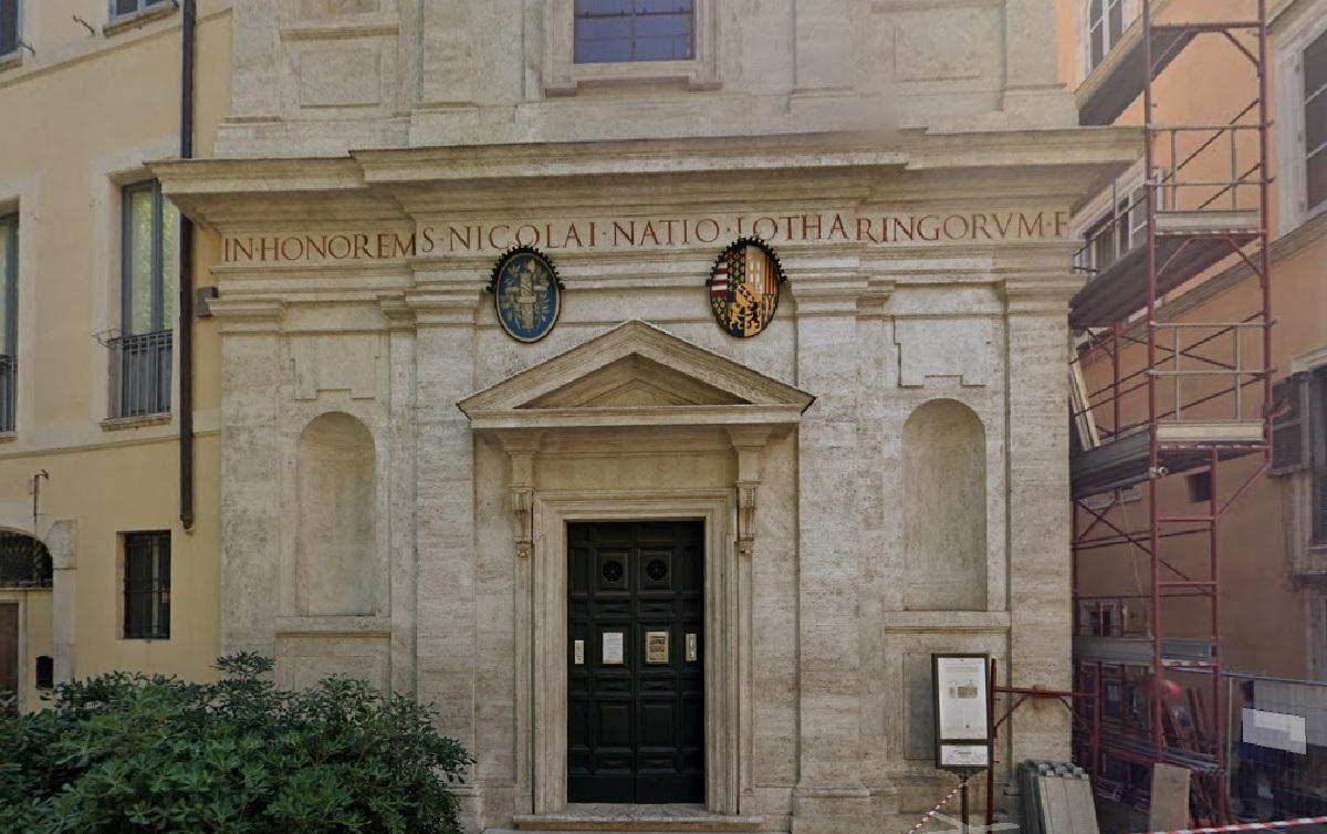 Eglise Saint-Nicolas-des-Lorrains à Rome - BLE Lorraine